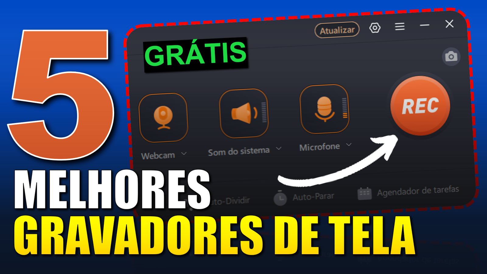 OCAM - Gravador de Tela Grátis [Como Acessar] - Blog Nespol